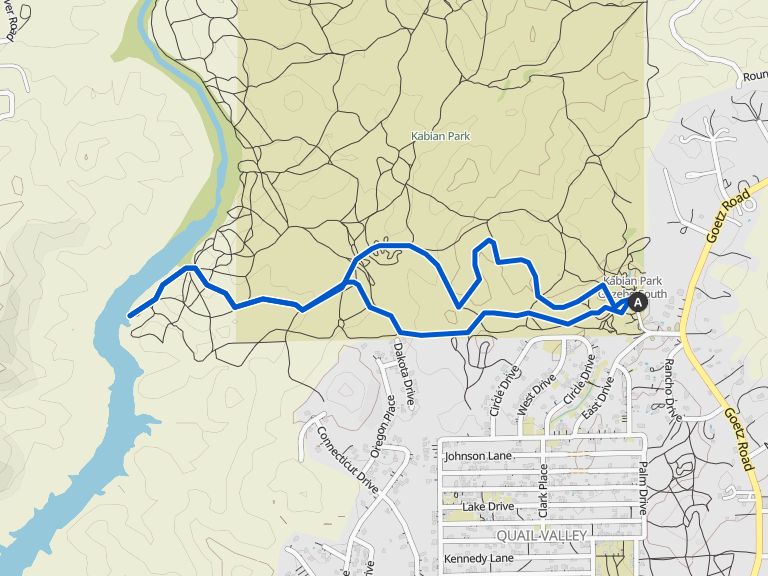 Canyon Lake loop — Kabian Memorial Park | hike | Komoot